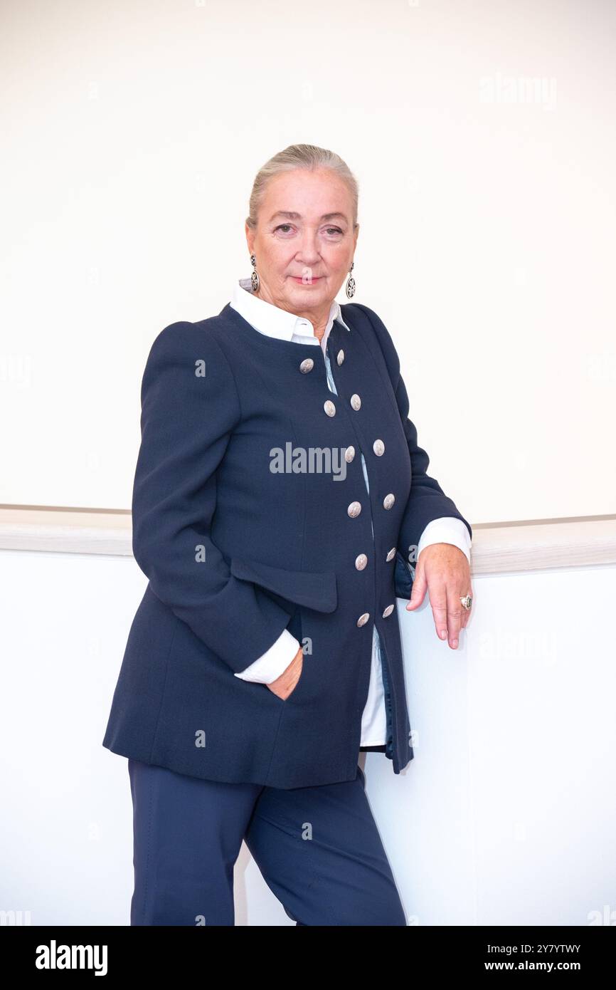 Photo shoot with Agnes HUSSLEIN-ARCO (portrait), Austrian art historian ...