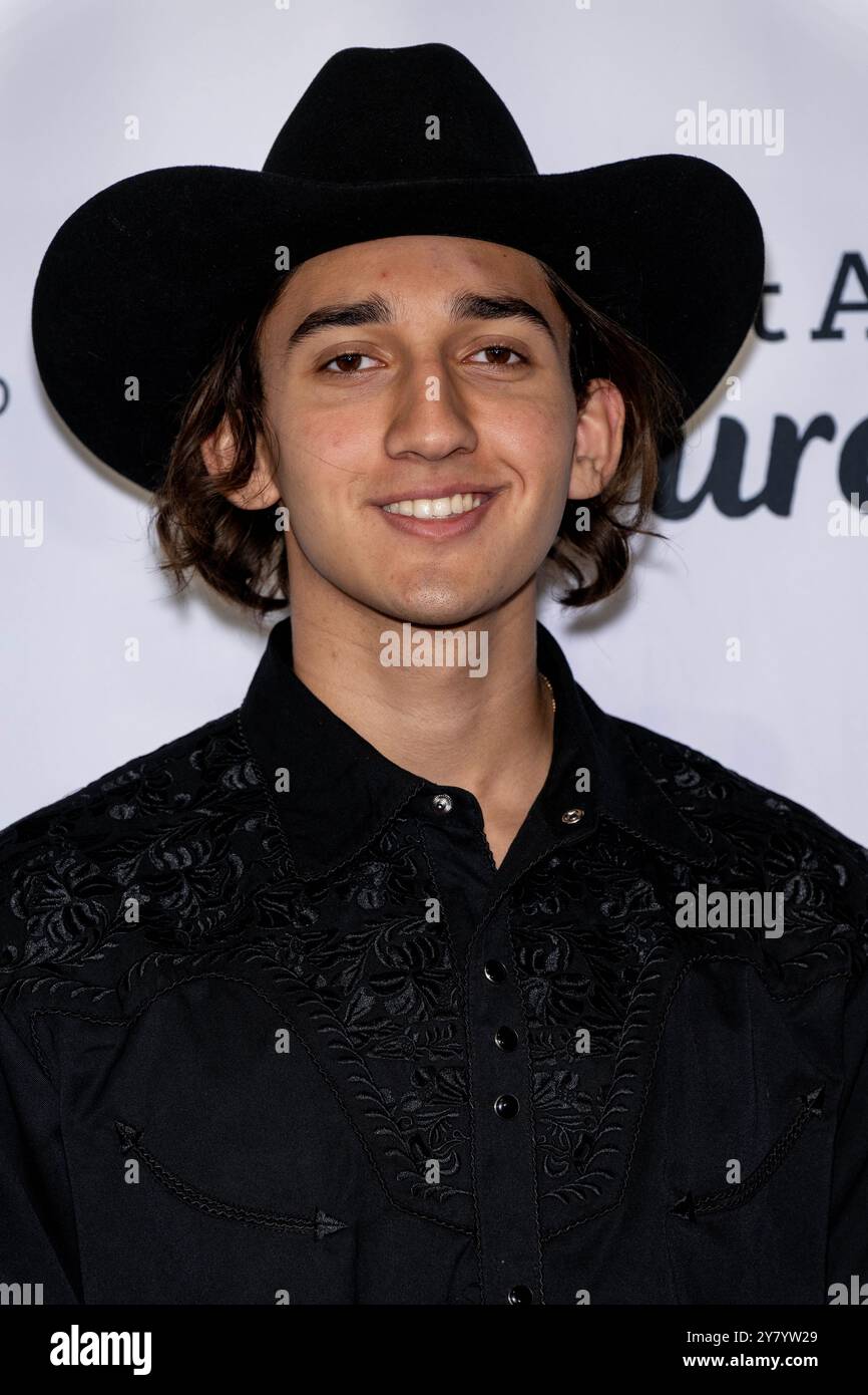Hollywood, USA. 01st Oct, 2024. Musical Artist Sage Sam attends The World Premiere of the ...