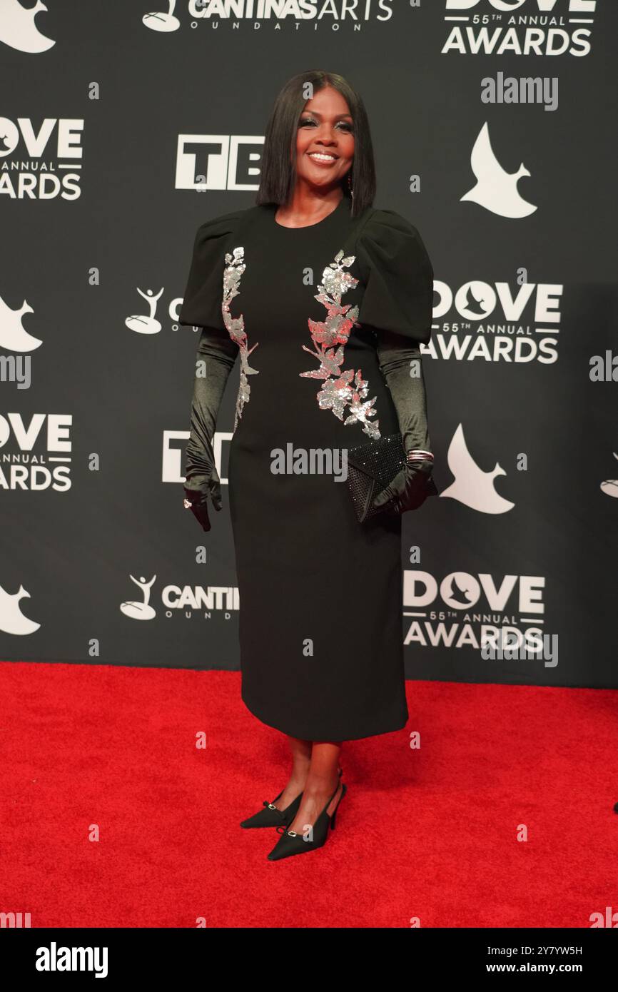 Nashville, Tennessee, USA, October 1, 2024. Cece Winans At the Red ...