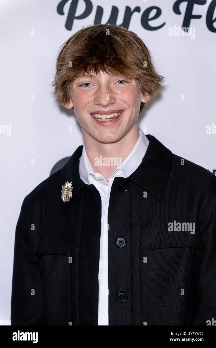 Hollywood, USA. 01st Oct, 2024. Actor Ezra Richardson attends The World ...