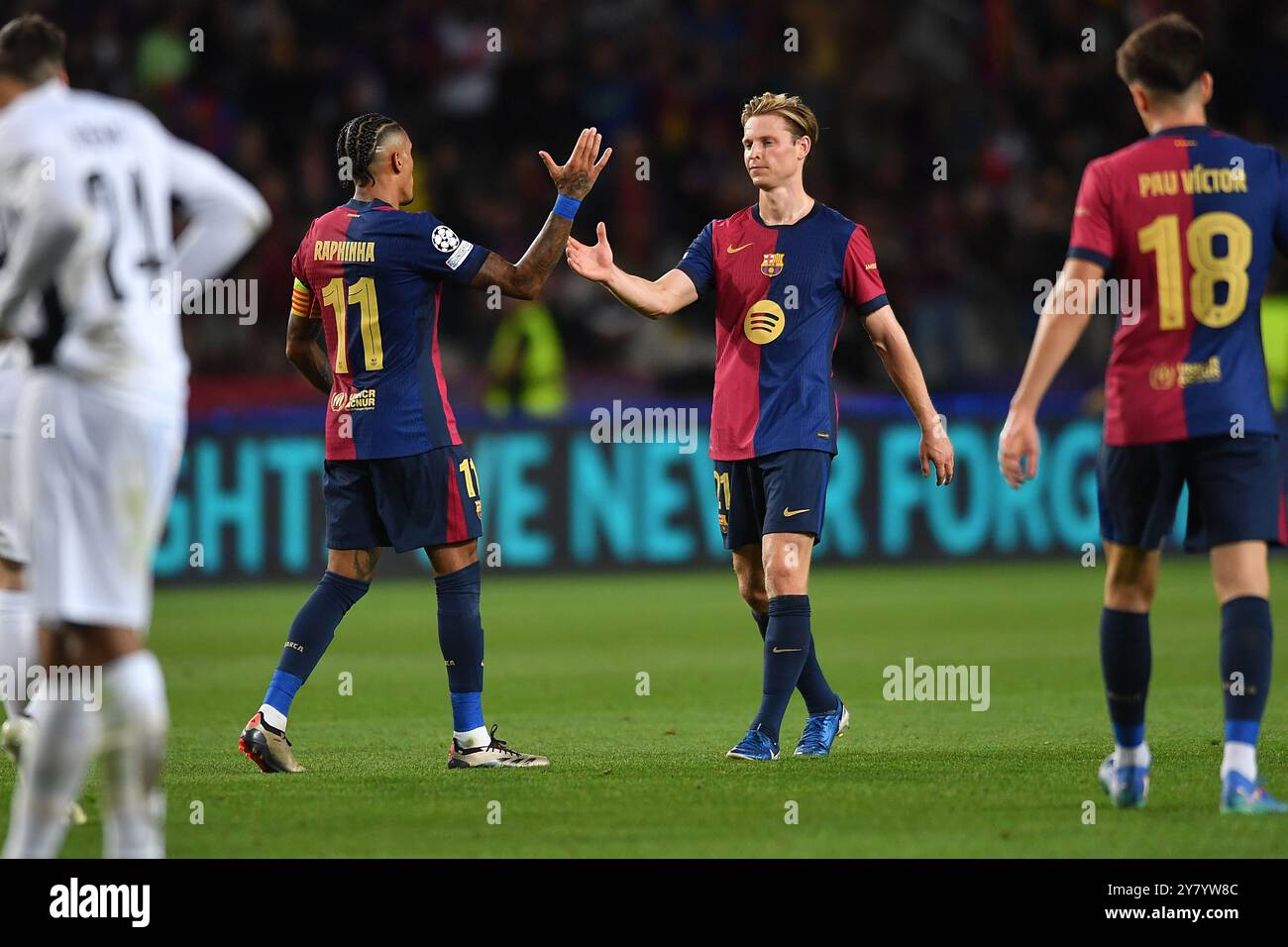 FC BARCELONA vs BSC Young Boys October 01,2024 Raphina (11) of FC ...