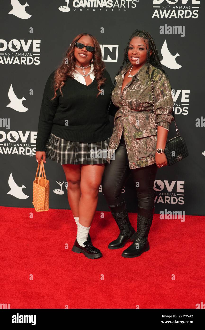 Nashville, Tennessee, USA, October 1, 2024. Alexandira Dollar and ...