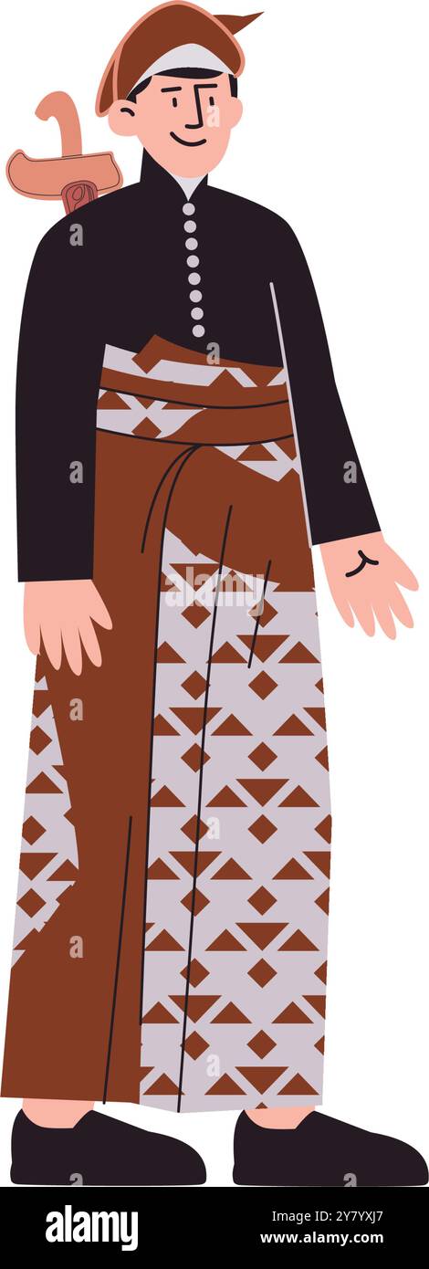 Javanese traditional clothing Jangkep Central of Java heritage cultural ...