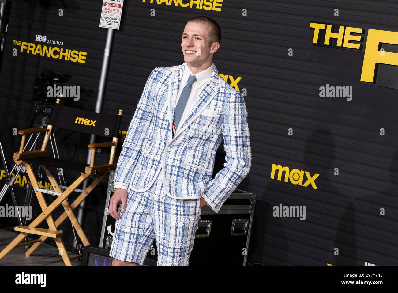 Los Angeles, USA. 01st Oct, 2024. Ruaridh Mollica attends the arrivals ...
