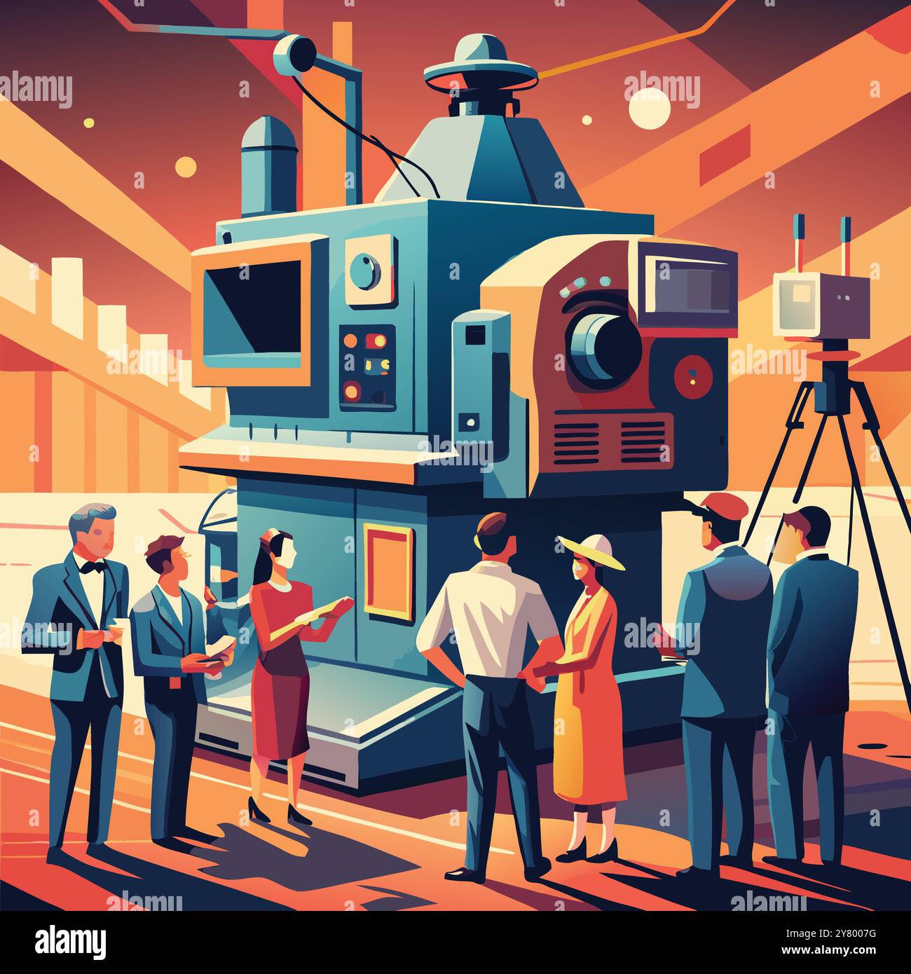 Future now futuristic automated ai hi-res stock photography and images ...