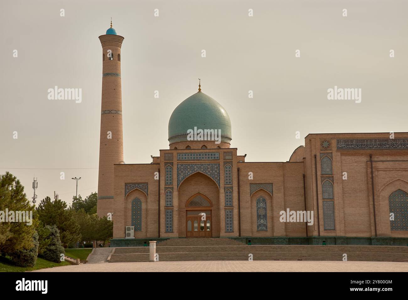 Tashkent, Uzbekistan;September,16,2024;The Hazrati Imam Mosque and ...
