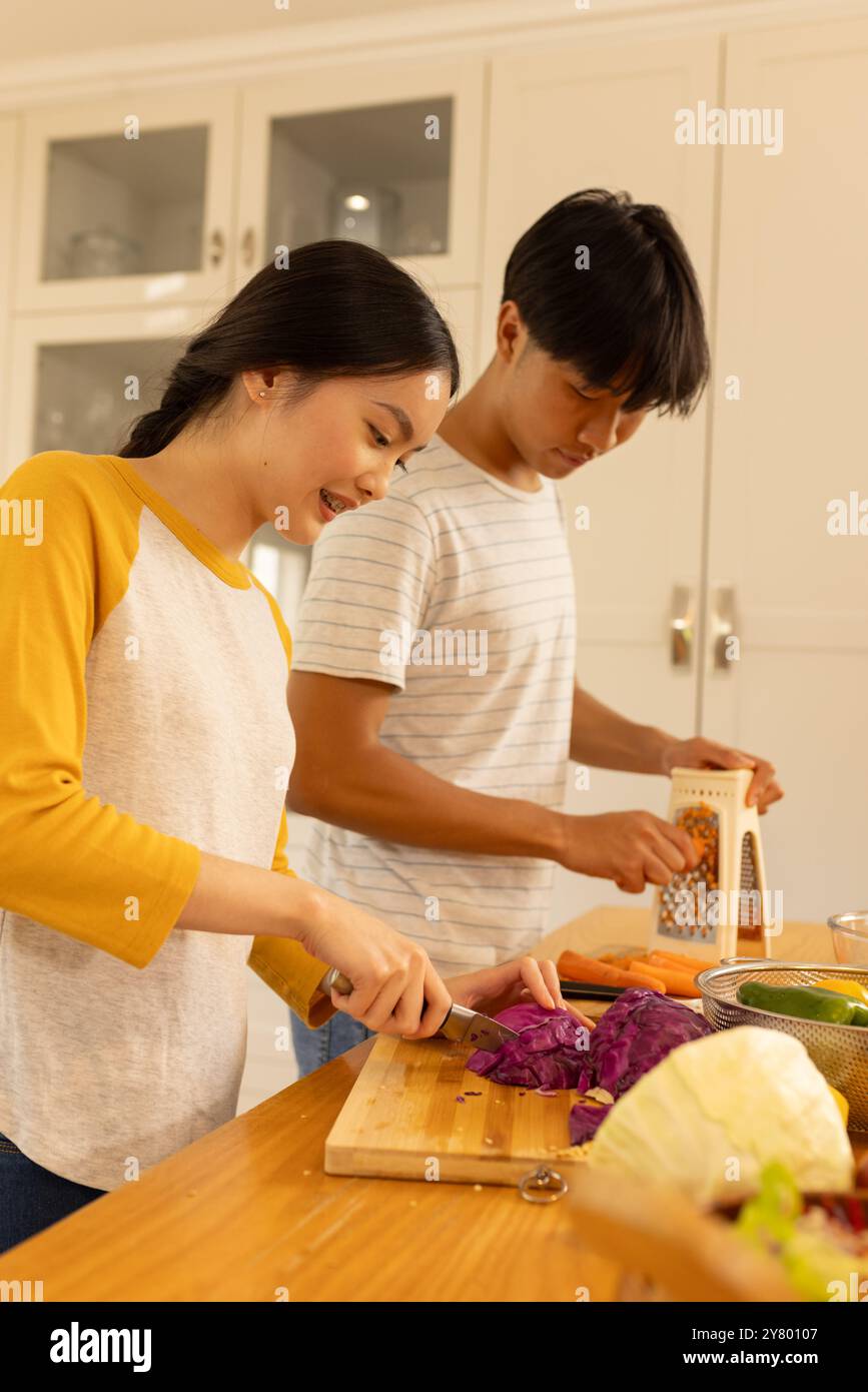 Brother sister in chef hi-res stock photography and images - Alamy