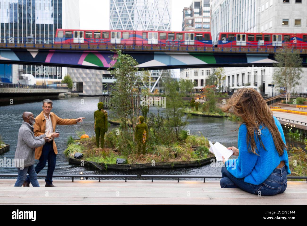 EDITORIAL USE ONLY Eden Dock, a first of its kind urban space, is ...