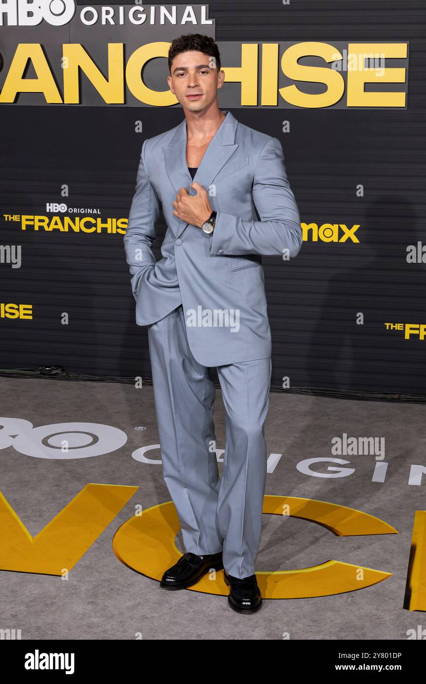 Los Angeles, USA. 01st Oct, 2024. Isaac Powell attends the arrivals of ...
