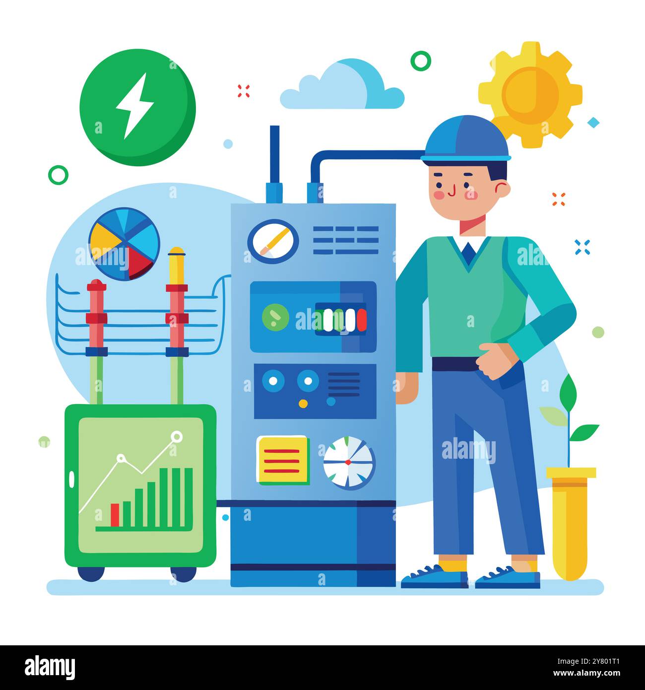 Digital transformation panel Stock Vector Images - Alamy