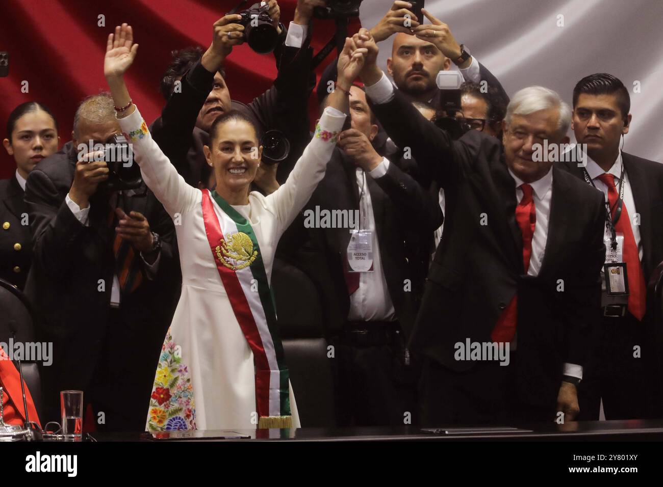 Inauguration Of The Claudia Sheinbaum First Female Mexico s President ...