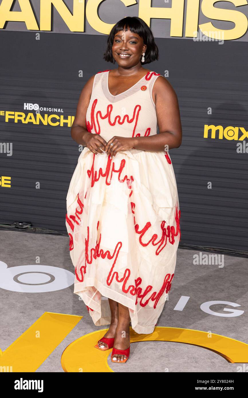 Los Angeles, USA. 01st Oct, 2024. Lolly Adefope attends the arrivals of ...