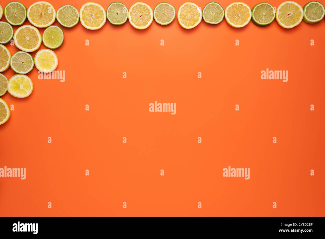 Fresh, Fruity and juicy fruit concept. View from top. Freshly cut ...