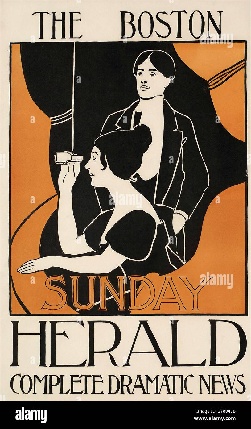 Advertising poster 1800s hi-res stock photography and images - Alamy