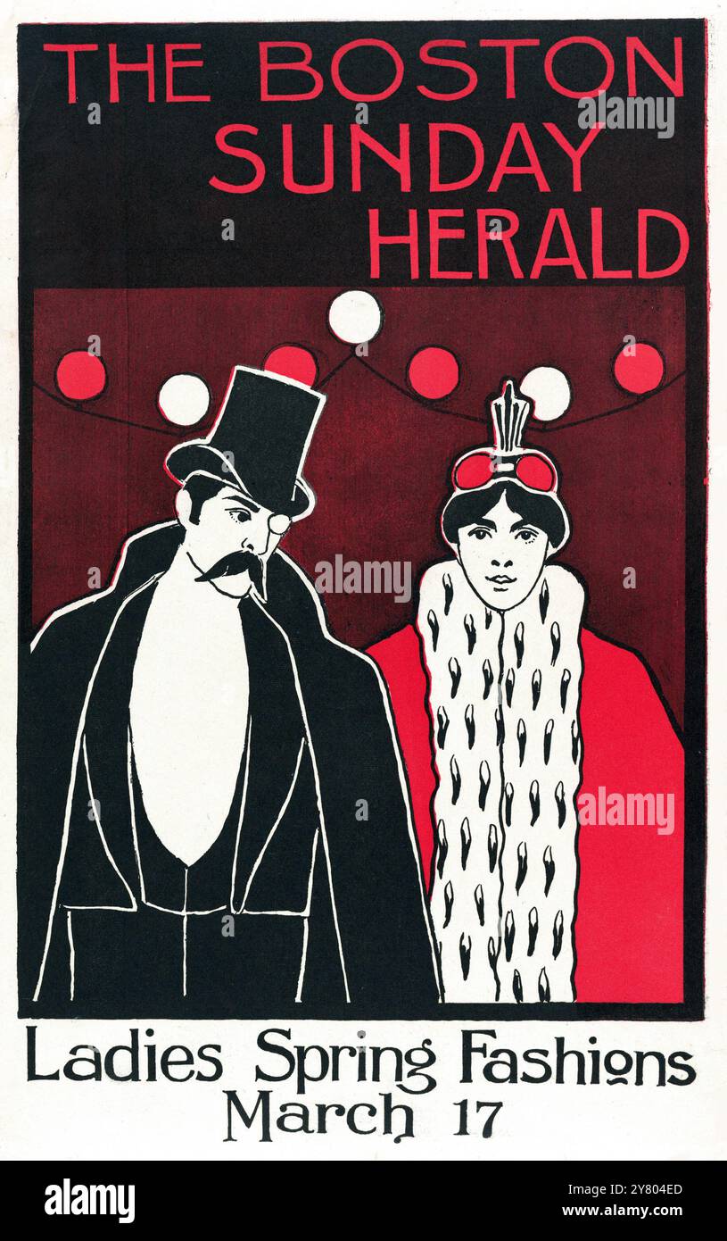 The Boston Sunday Herald – Ladies Spring Fashions, March 17, 1895 ...