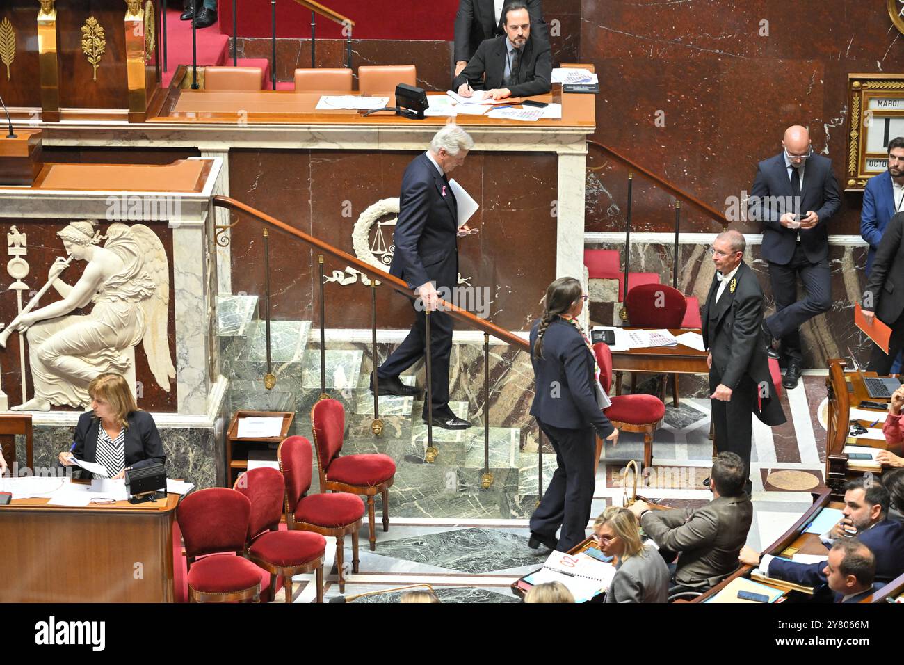 French Prime Minister Michel Barnier delivers his general policy ...