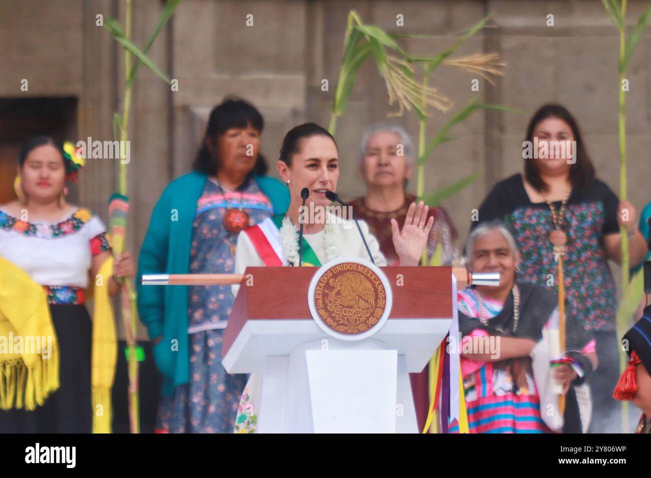 Non Exclusive: Mexico's new president, Claudia Sheinbaum Pardo ...