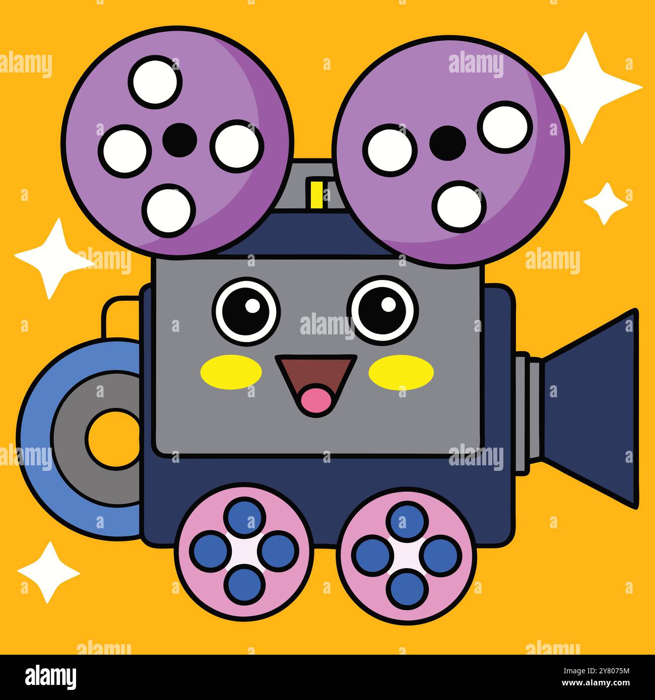 Animated film movie Stock Vector Images - Alamy