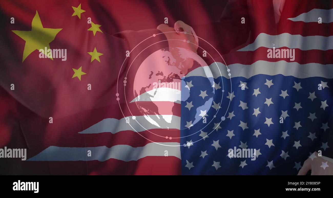 Flags of the world globe hi-res stock photography and images - Alamy
