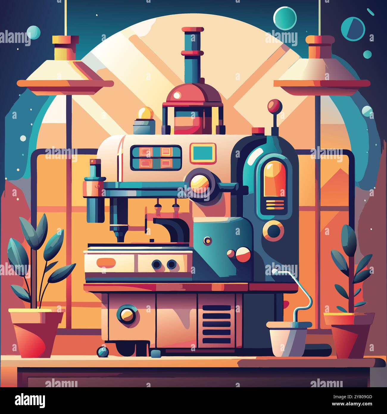 Stylized 3d animation futuristic smart hi-res stock photography and ...