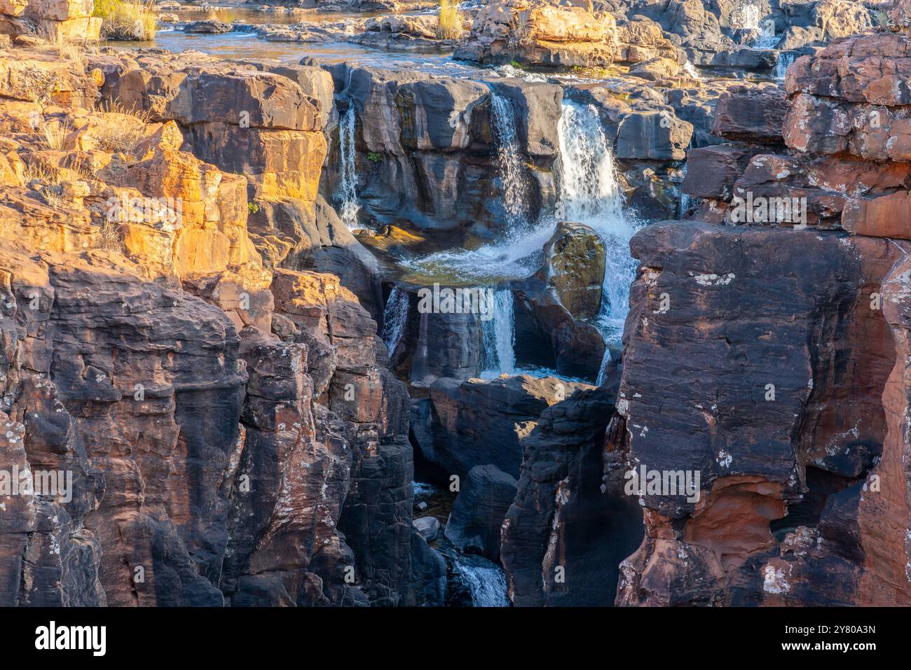 Bourke's Luck Potholes, popular geological attraction formed by water ...