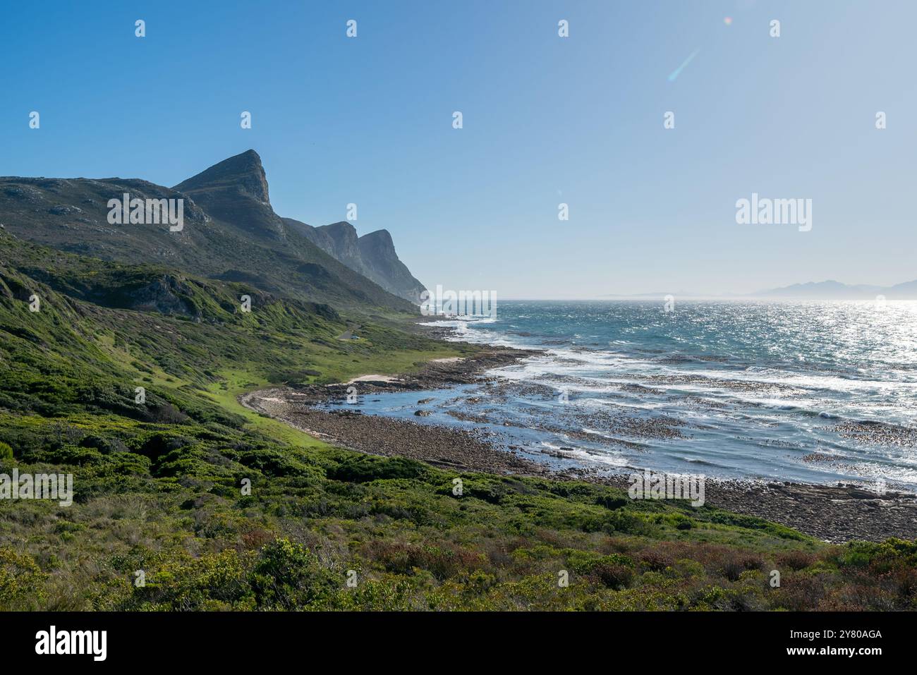 Buffels Bay Beach, near the Cape of Good Hope, Cape Peninsula, Western ...
