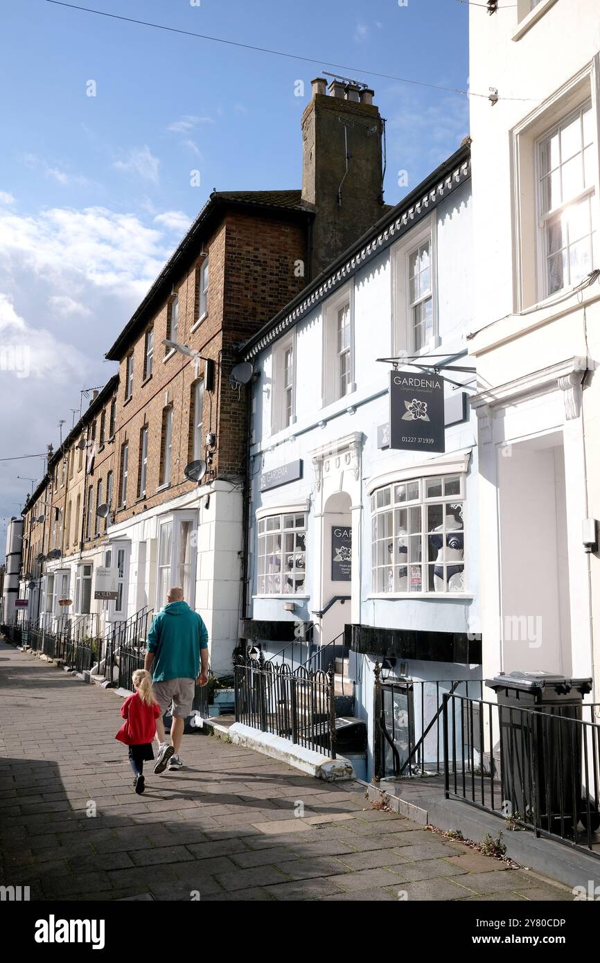 georgian property in mortimer street, herne bay seaside town, east kent ...