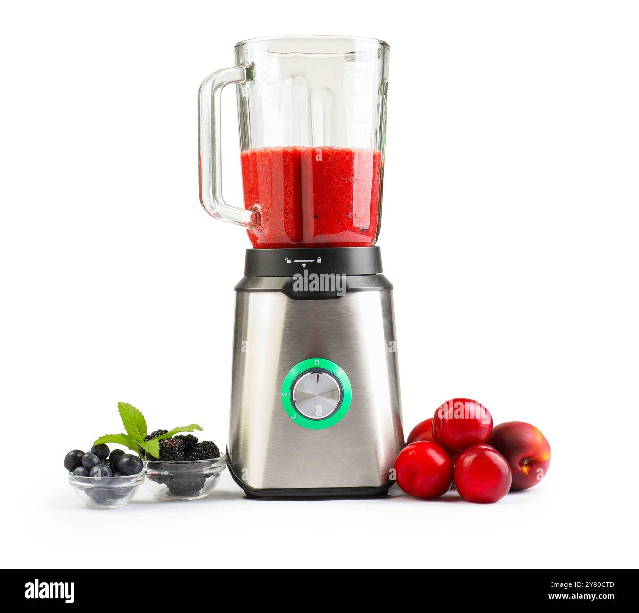 Blender mixture berries fruits hi-res stock photography and images - Alamy