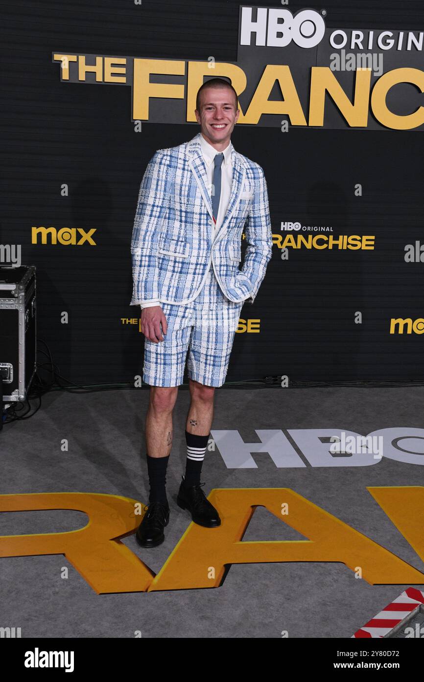 Los Angeles, California, USA 1st October 2024 Actor Ruaridh Mollica ...