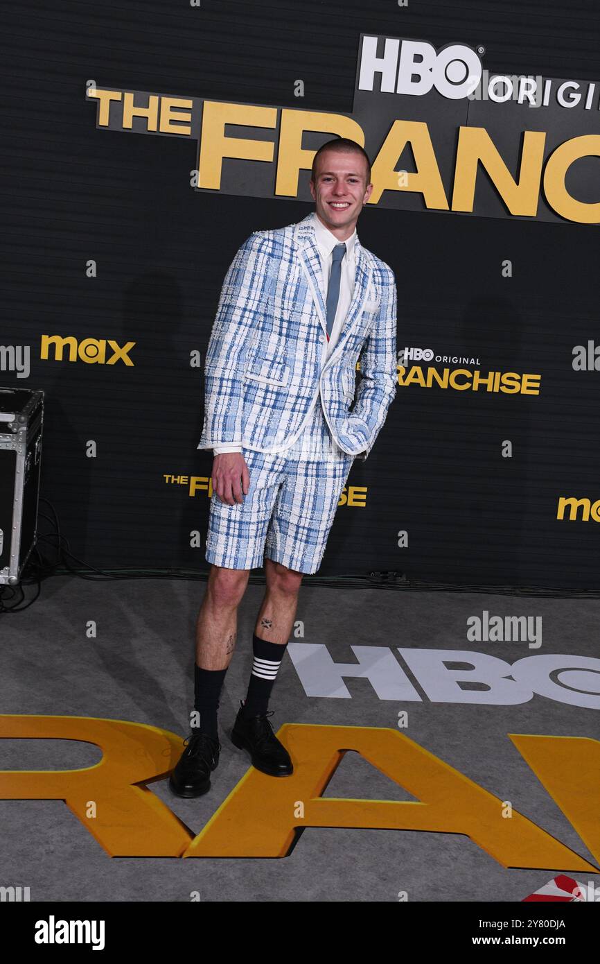 Los Angeles, California, USA 1st October 2024 Actor Ruaridh Mollica ...