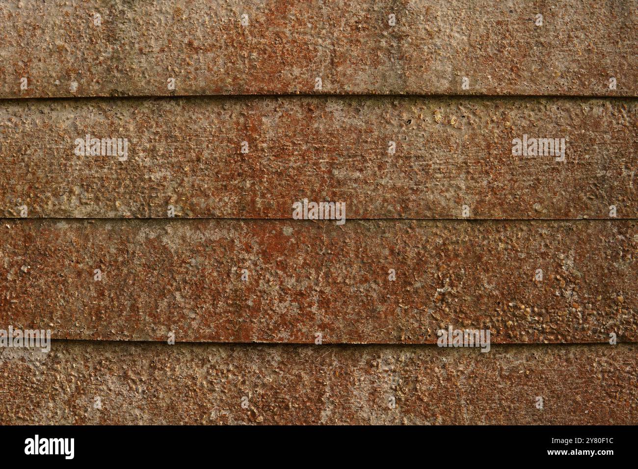 Rusty concrete planks from a wall. Perfect for a texture or pattern in ...
