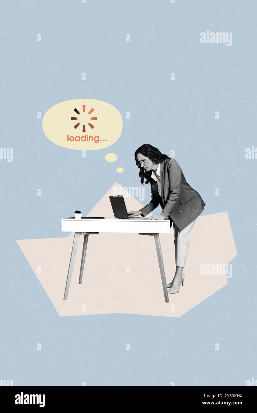 Trend artwork composite sketch image photo collage of person young ...