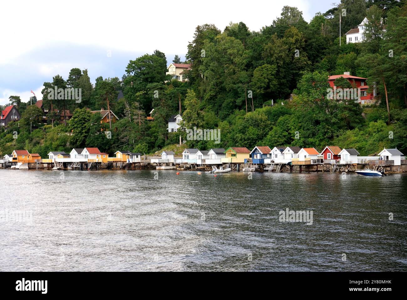 A characteristic image of the Oslo Fjord in Norway Stock Photo - Alamy