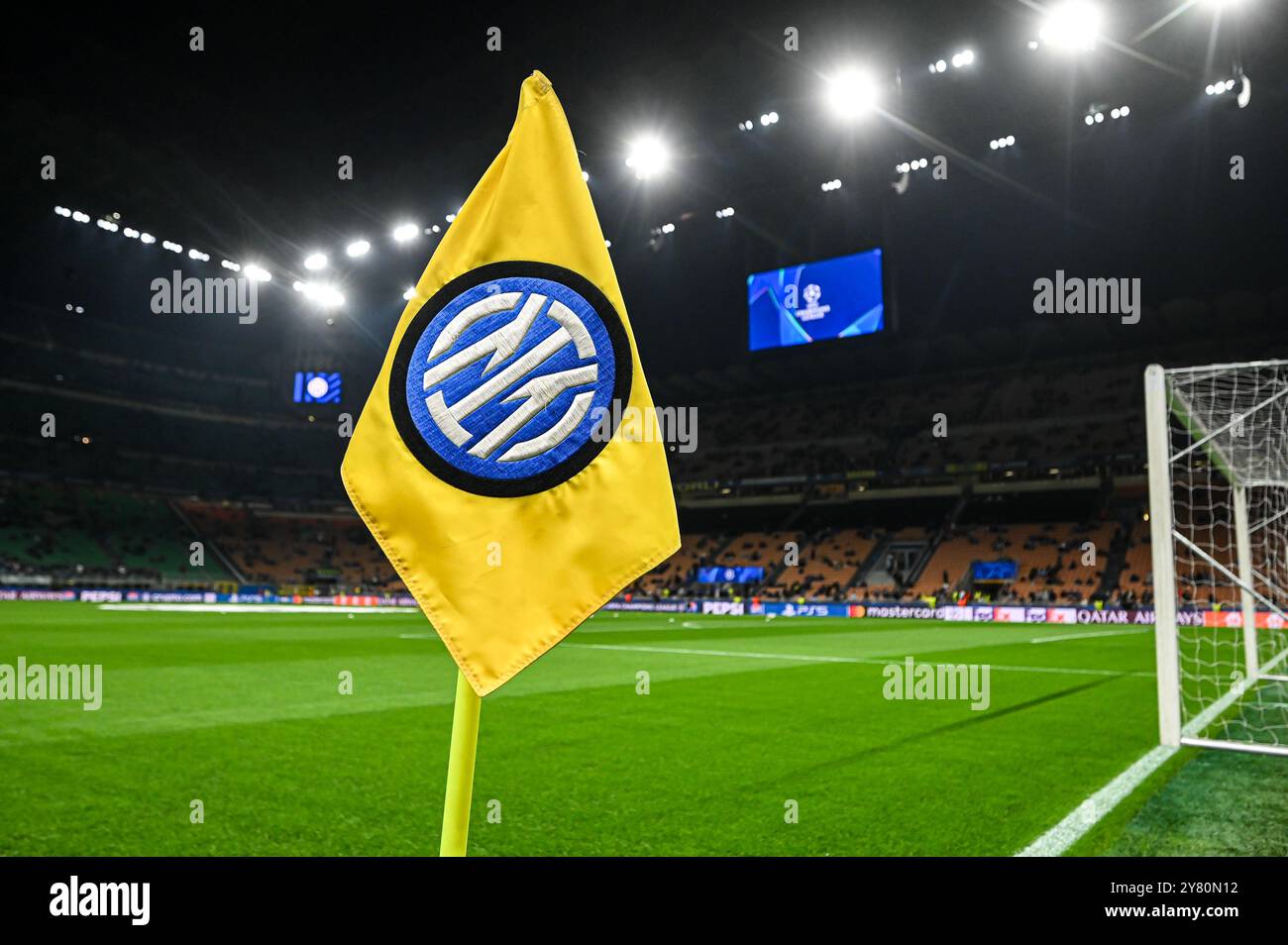 Inter milan flag hi-res stock photography and images - Alamy