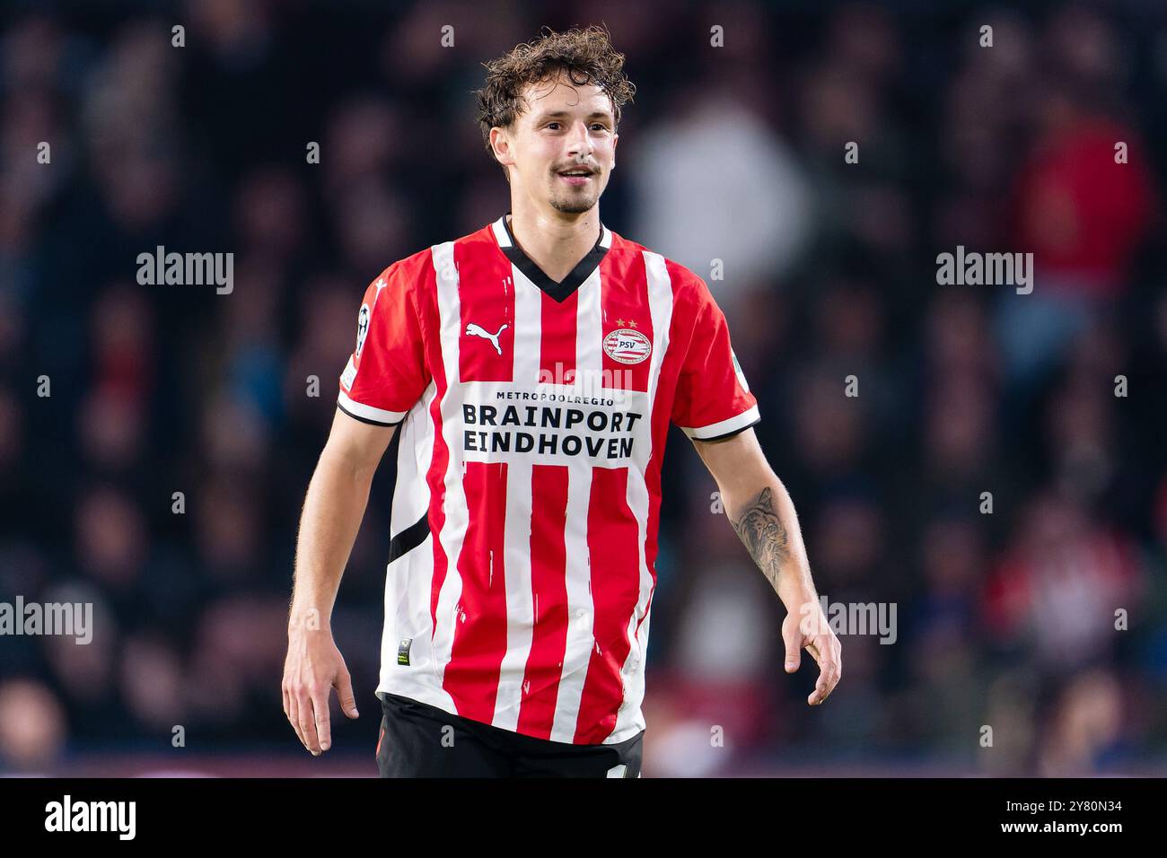 Olivier Boscagli of PSV during the UEFA Champions League, League phase, Matchday 2 football ...