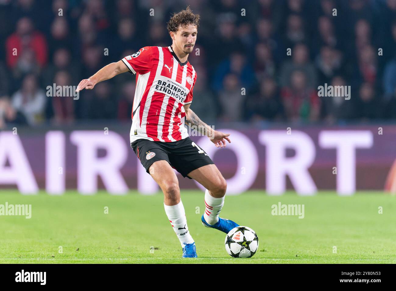 Olivier Boscagli of PSV during the UEFA Champions League, League phase, Matchday 2 football ...