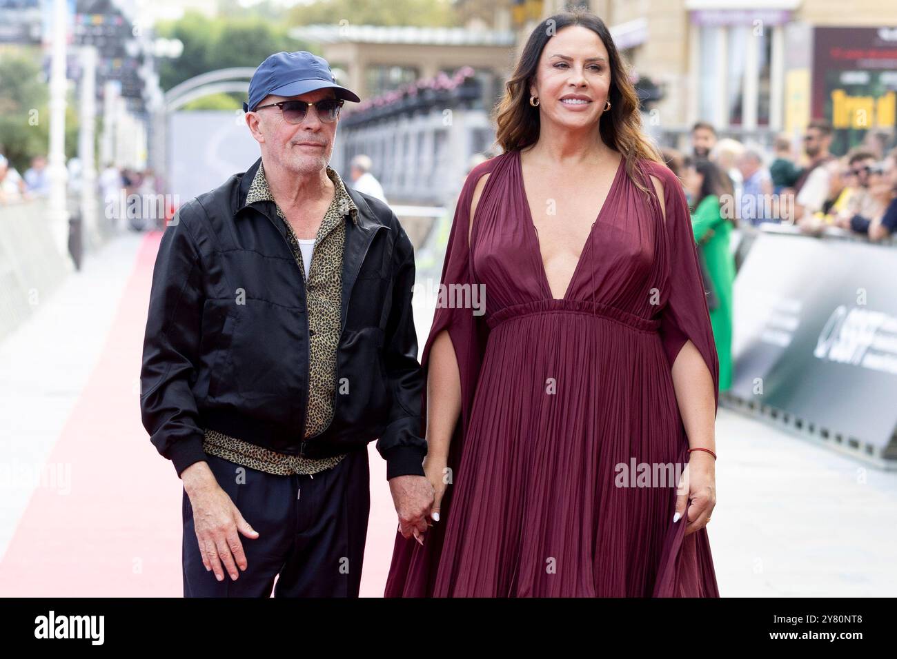 Jacques Audiard and Karla Sofia Gascon attend 'Emilia Perez' Red Carpet ...
