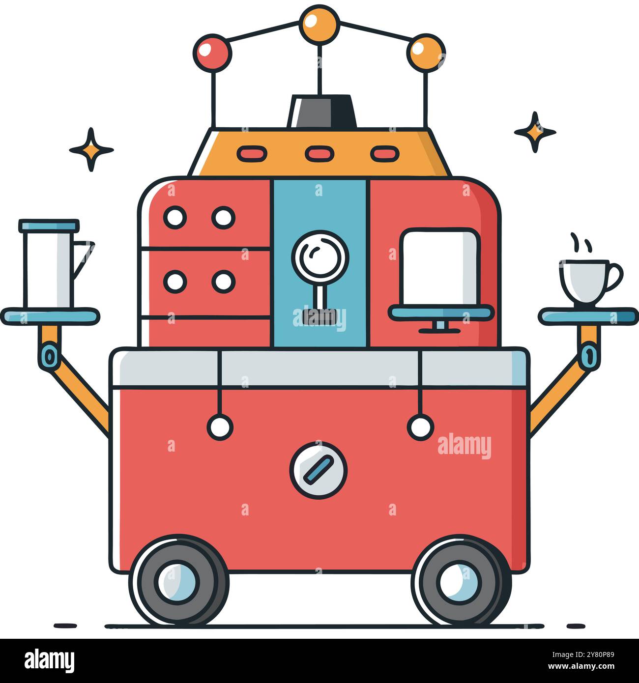 Ai powered service Stock Vector Images - Alamy