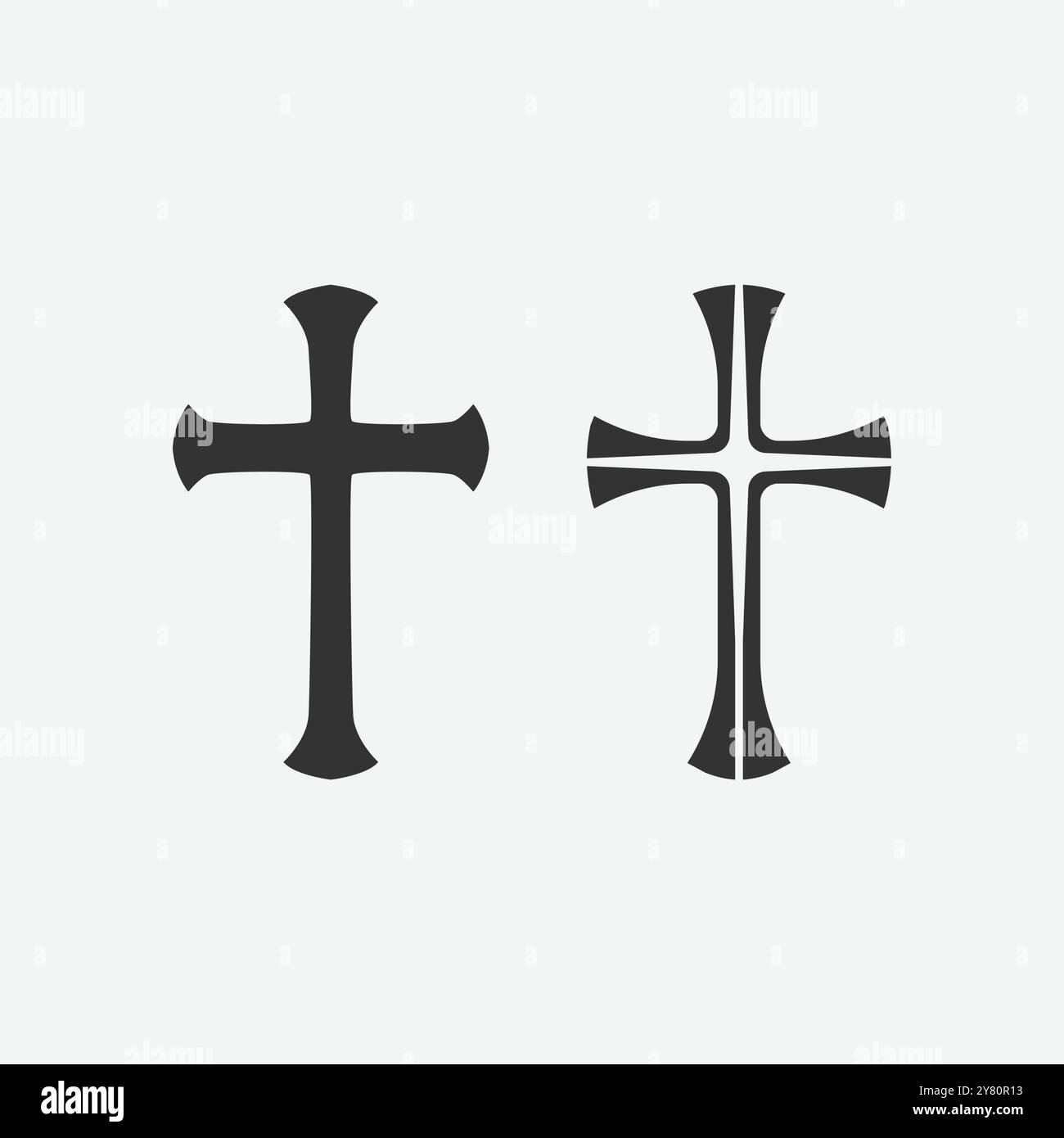 Vintage Retro Old Medieval Jesus Christian Cross Symbol with Shield ...