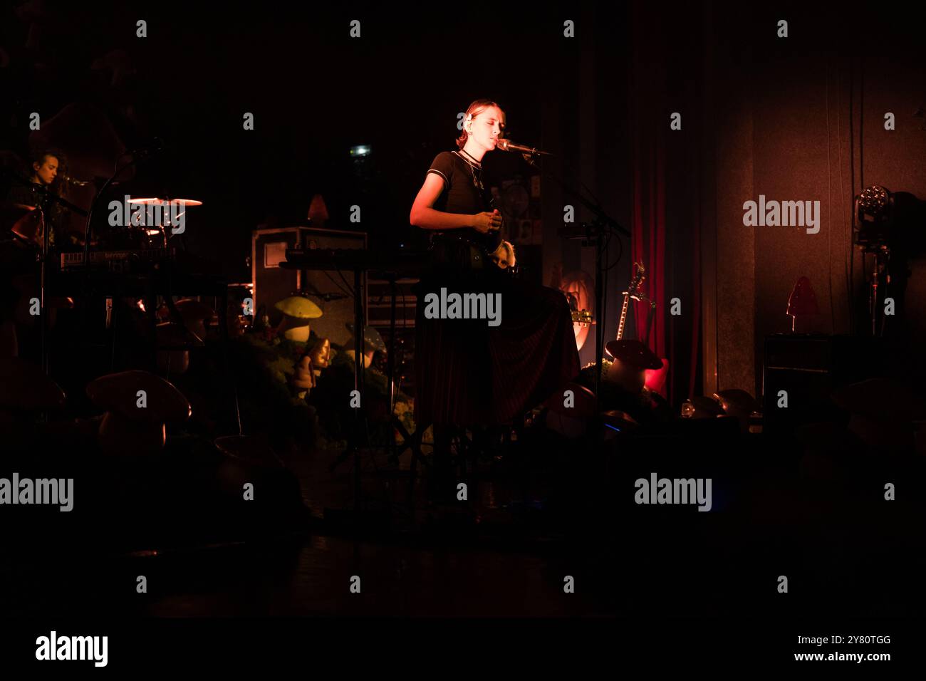 Singer Pomme at the 'Nuits de Champagne' festival in Troyes on October ...