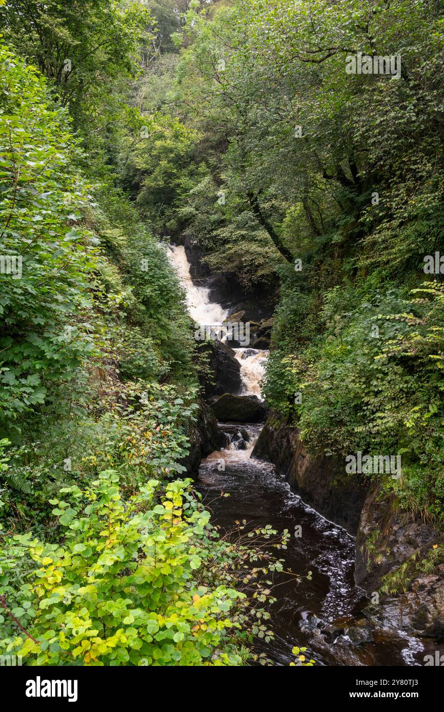 Pecca Falls, The Ingleton Waterfalls Trail in North Yorkshire, England ...
