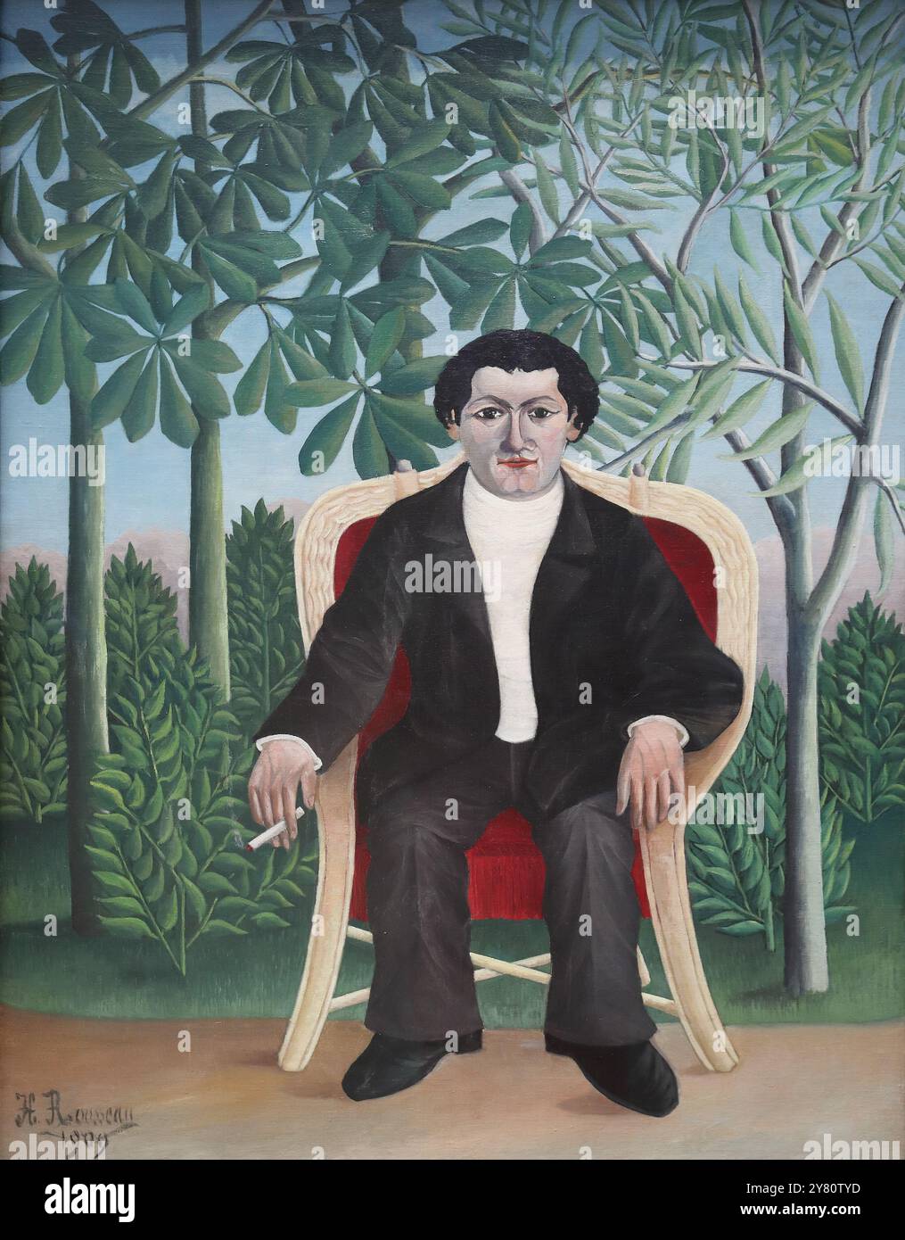 Portrait of Joseph Brummer by French Impressionist painter Henri ...