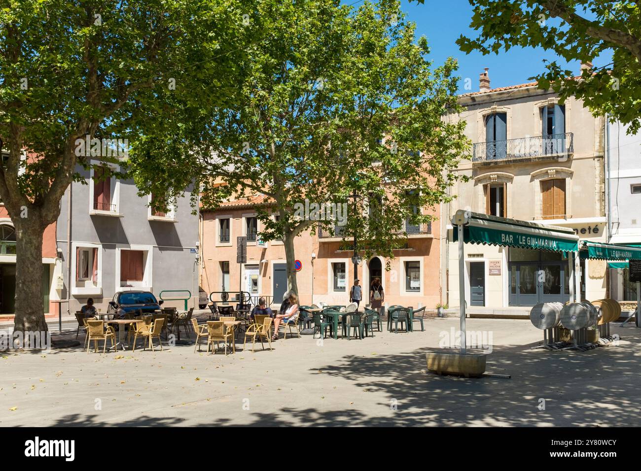 Old fishing town Meze, Herault, Occitanie, France, Europe Stock Photo ...