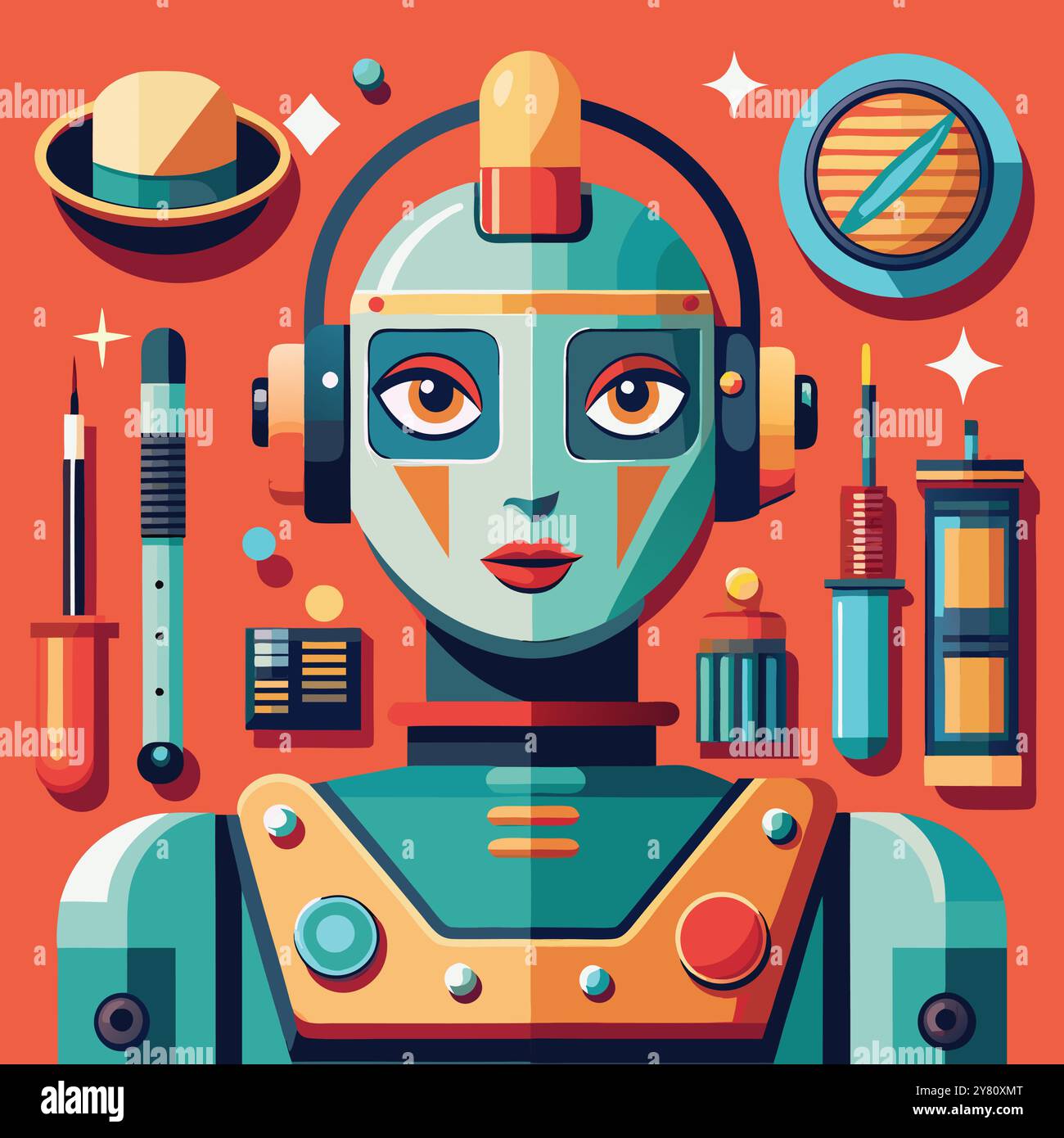 Inno robot Stock Vector Images - Alamy