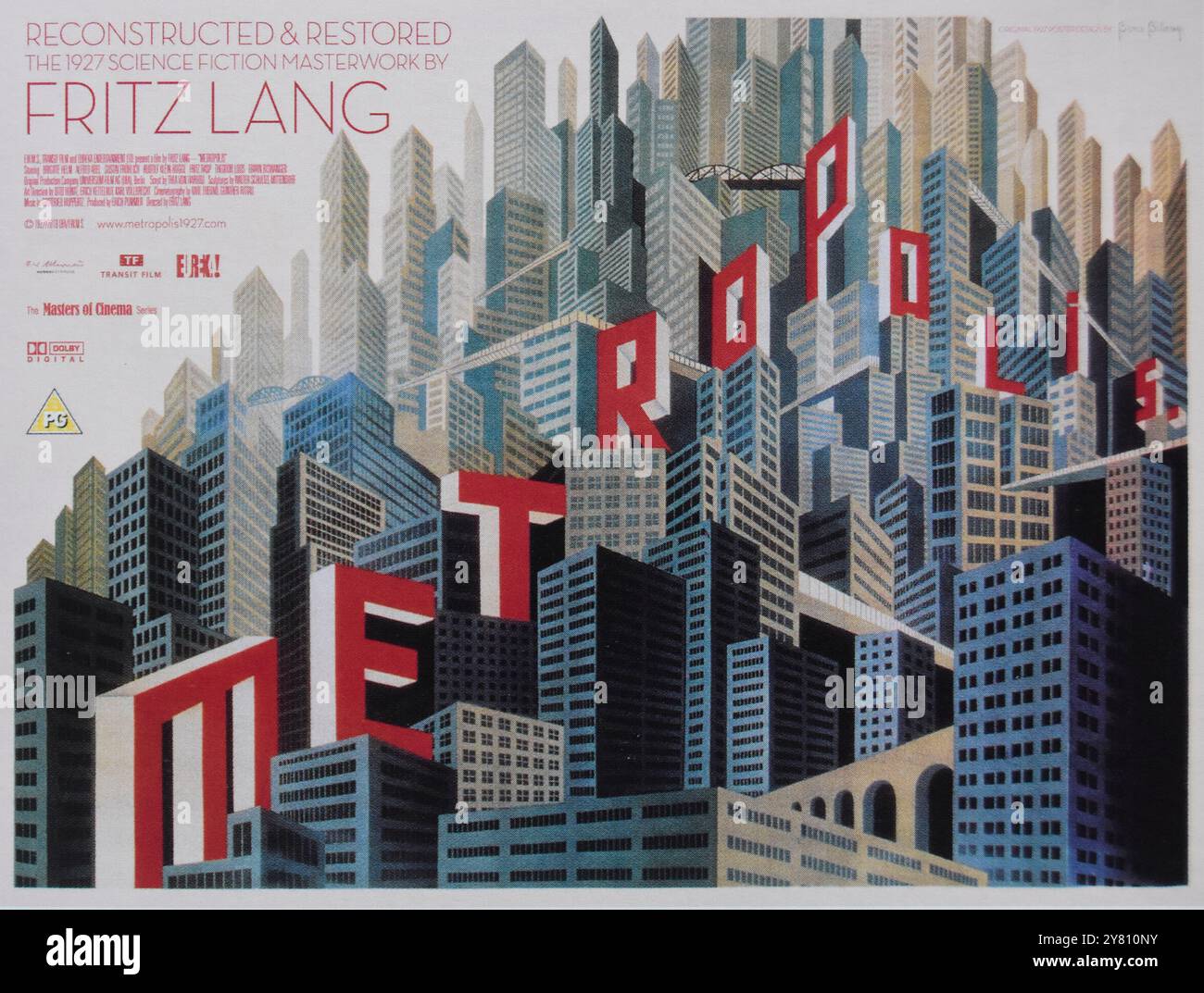 Metropolis (1927). German expressionist science-fiction silent film ...