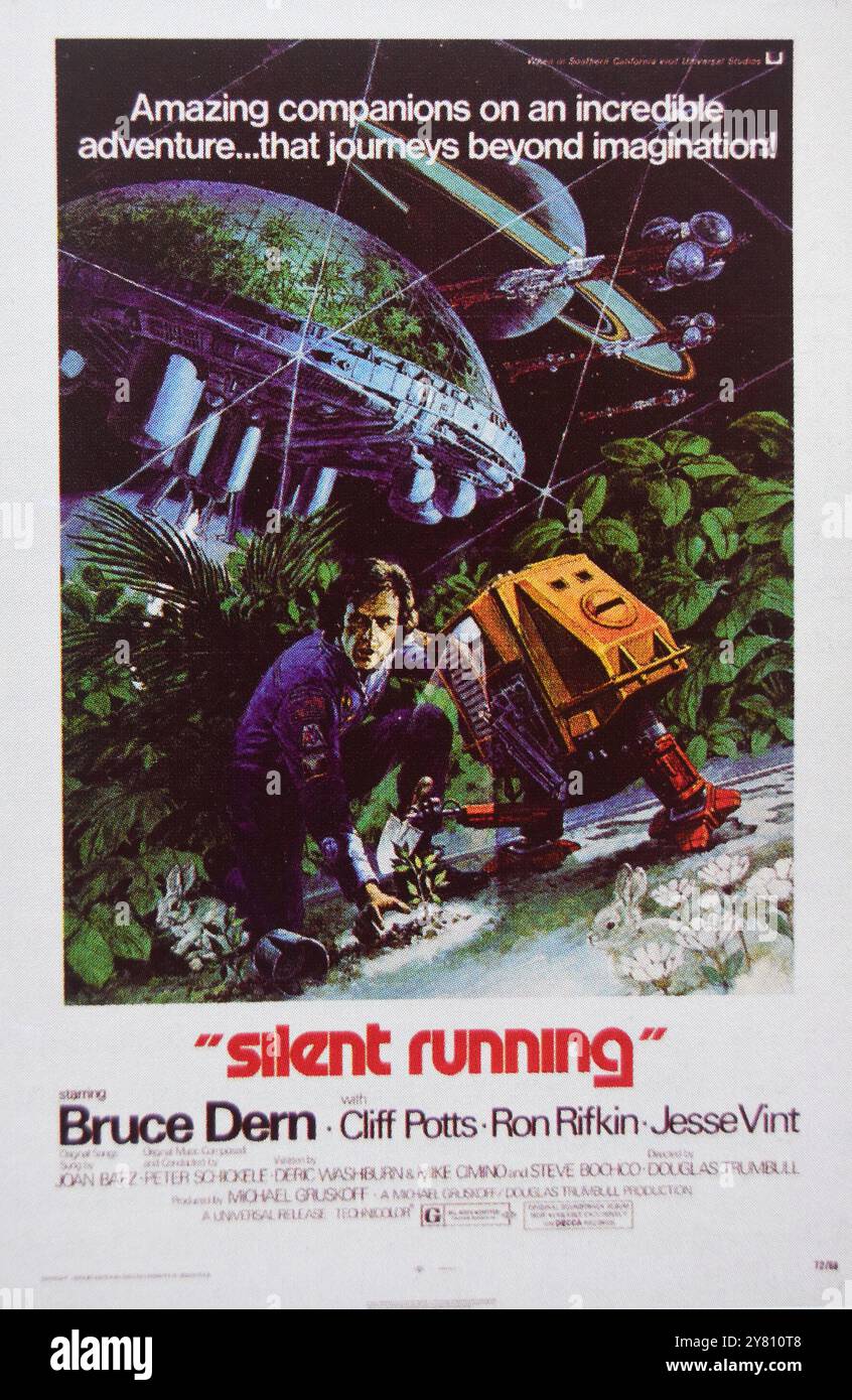 Silent Running (1972). Directed by Douglas Trumbull and starring Bruce ...