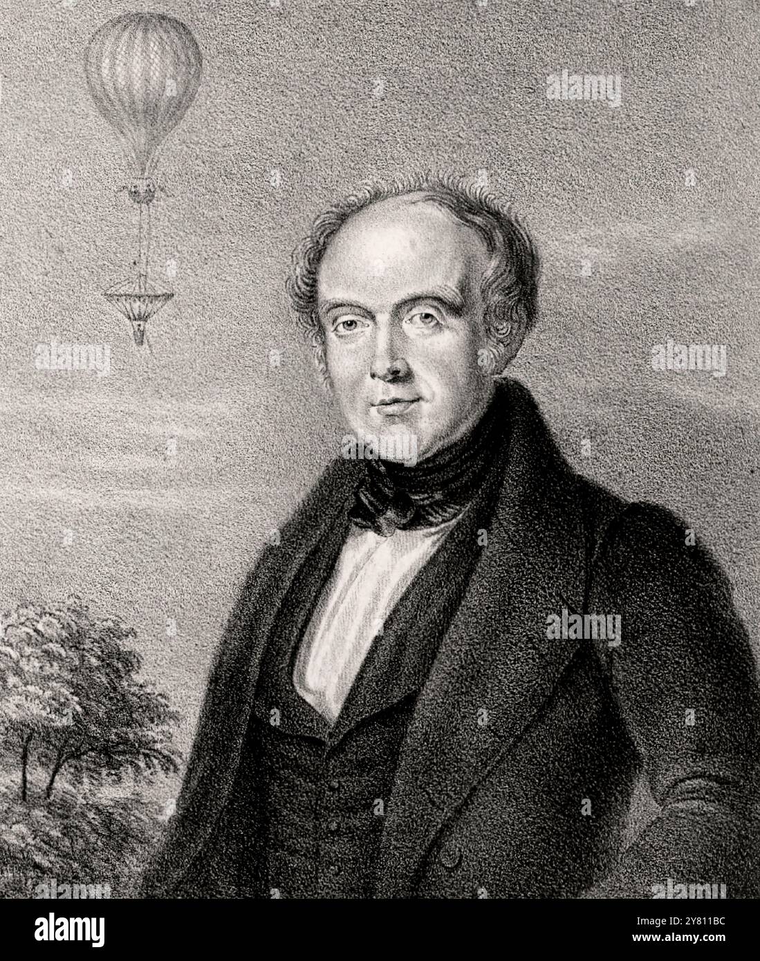 Edward Spencer (b1799) - Portrait, Historical engraving Stock Photo - Alamy