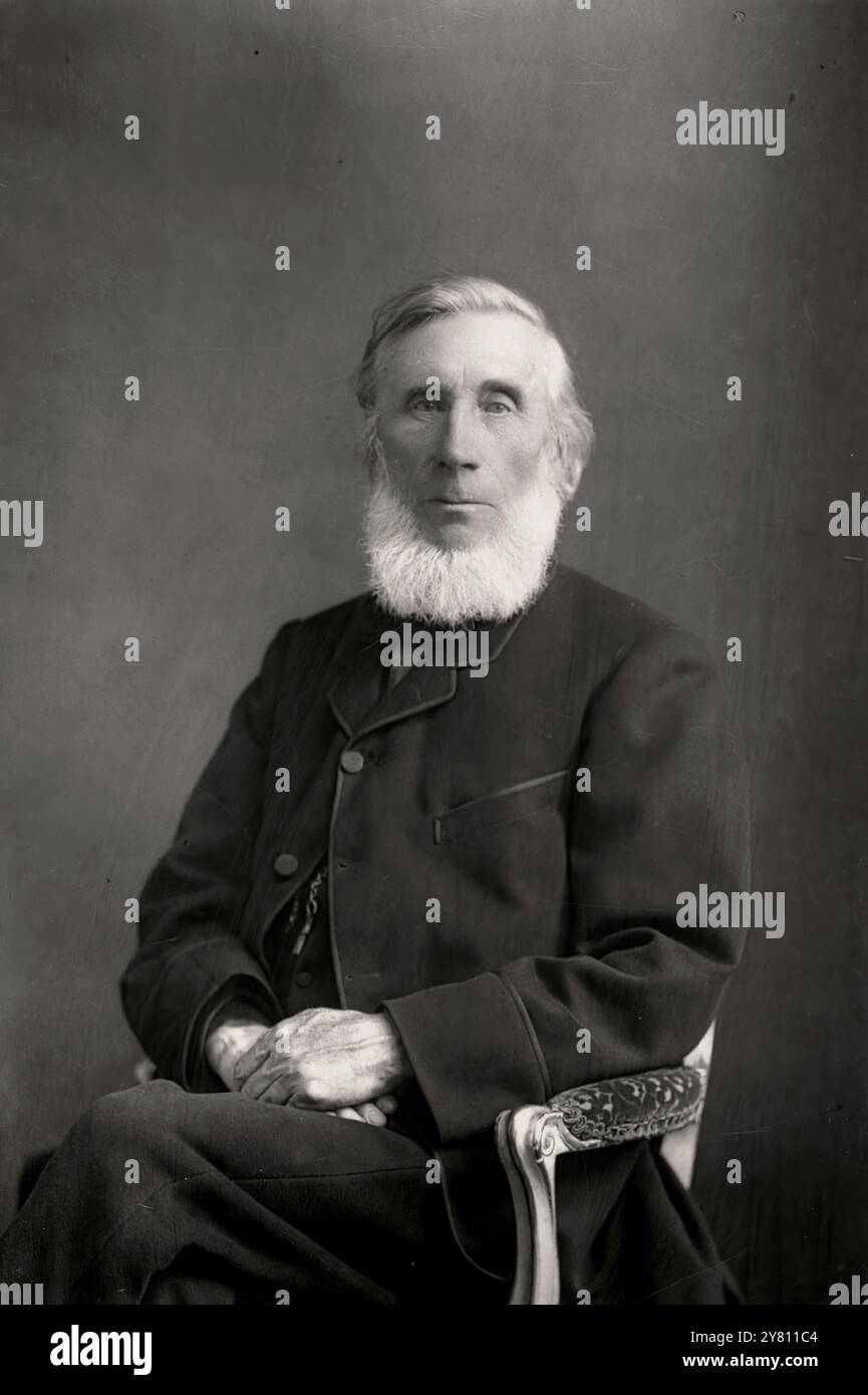 John Tyndall (1820-1893) - Portrait, Historical engraving Stock Photo ...