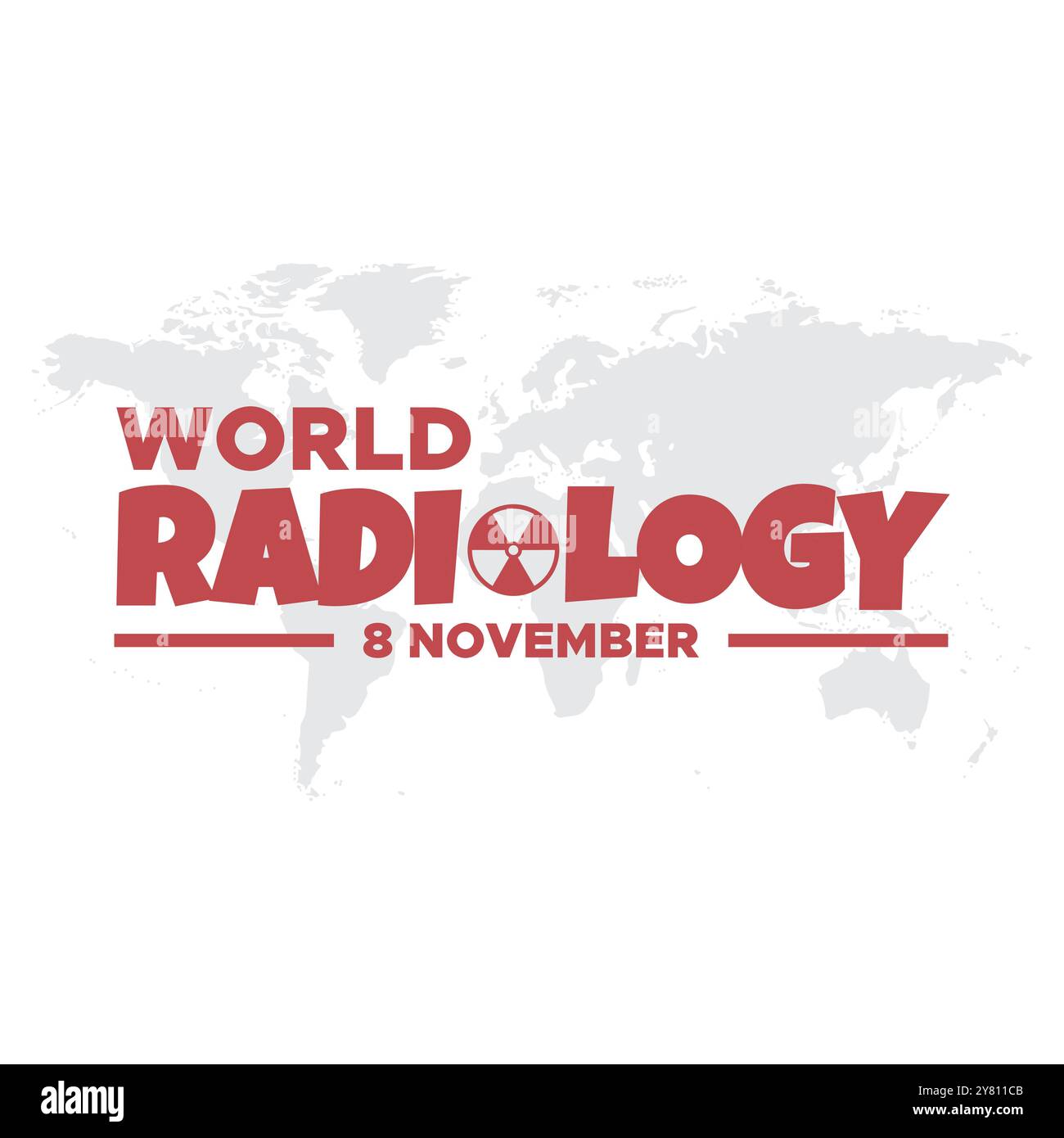 World Radiography Day. 8th November. greeting card, social media post ...