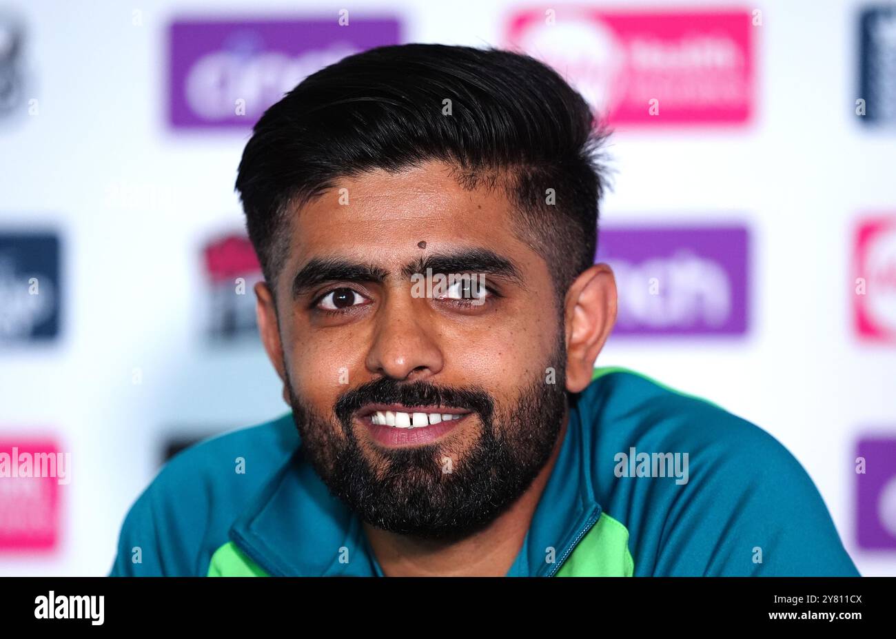 File photo dated 21-05-2024 of Pakistan's Babar Azam during a press ...